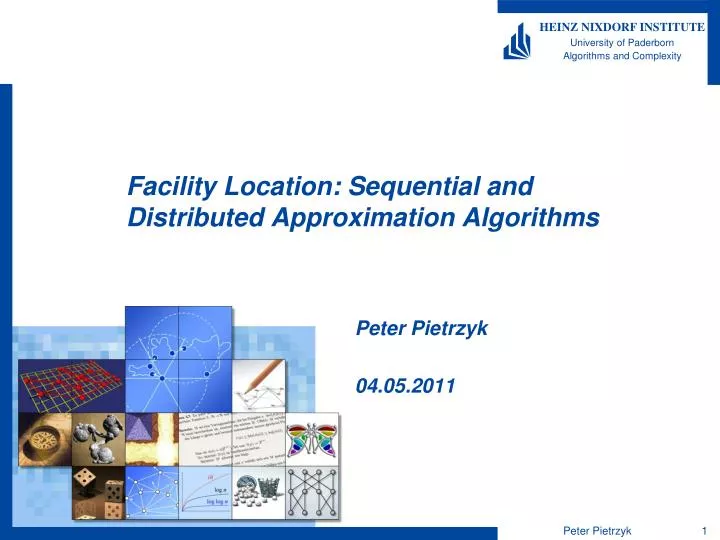 Ppt Facility Location Sequential And Distributed Approximation Algorithms Powerpoint