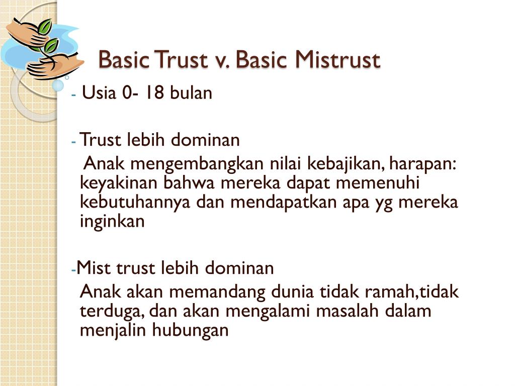 PPT - Perkembangan Psikososial Tiga Tahun Pertama PowerPoint ...