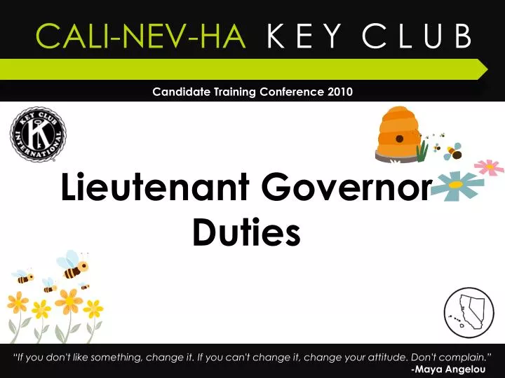 PPT - Lieutenant Governor Duties PowerPoint Presentation, free download ...