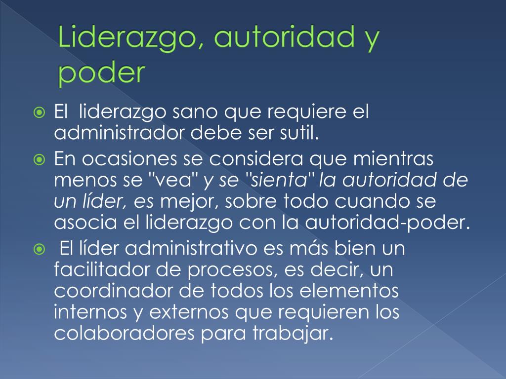 Ppt Liderazgo Powerpoint Presentation Free Download Id 2262357