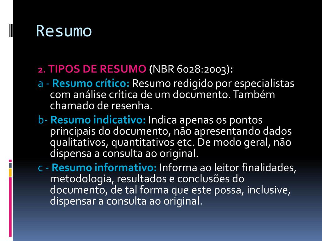 PPT - Como montar um Resumo e um Poster de artigo científico PowerPoint ...