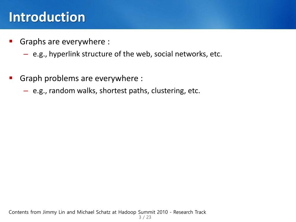 Ppt Design Patterns For Efficient Graph Algorithms In Mapreduce Powerpoint Presentation Id