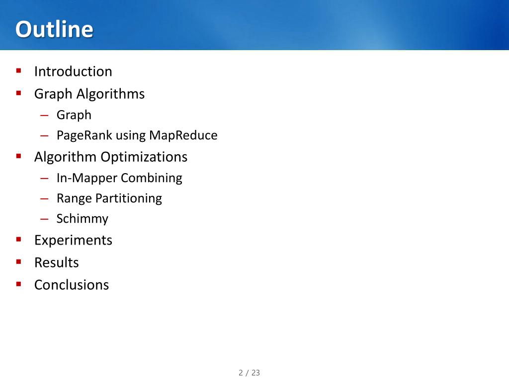 Ppt Design Patterns For Efficient Graph Algorithms In Mapreduce Powerpoint Presentation Id