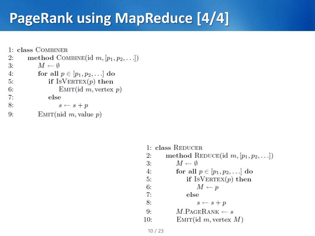 Ppt Design Patterns For Efficient Graph Algorithms In Mapreduce Powerpoint Presentation Id