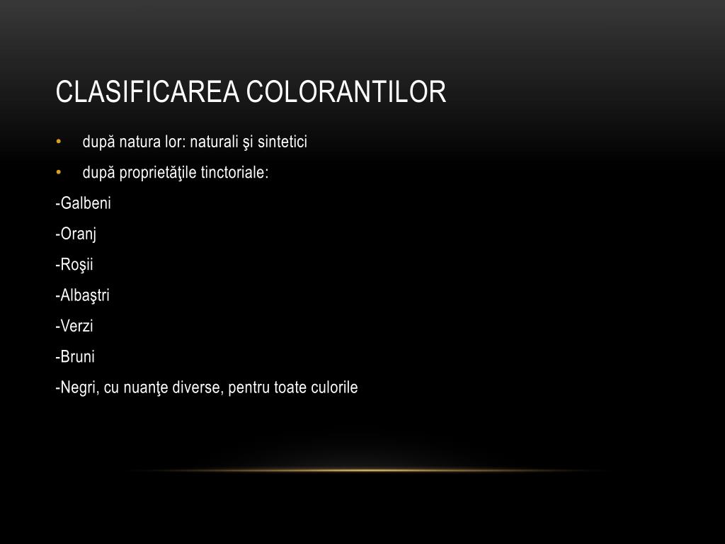PPT - Coloranti naturali si sintetici PowerPoint Presentation, free ...