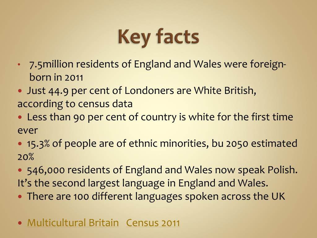 PPT - The United Colours of Britain: Race and Ethnicity in the UK Today ...