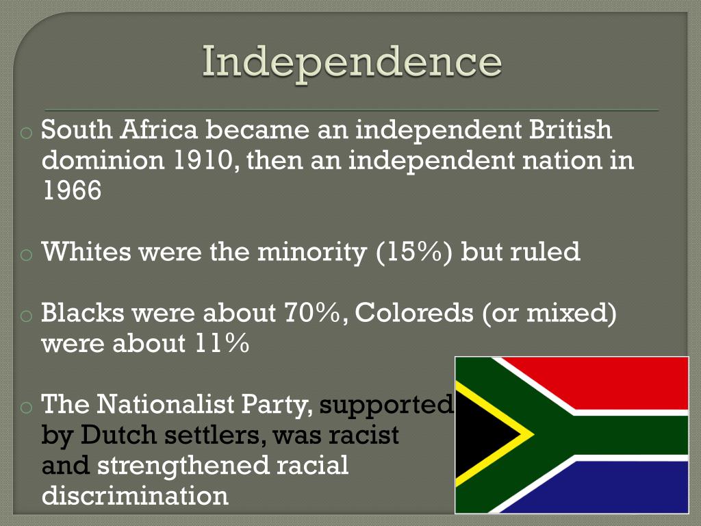 PPT - South Africa and Apartheid: African Segregation PowerPoint ...