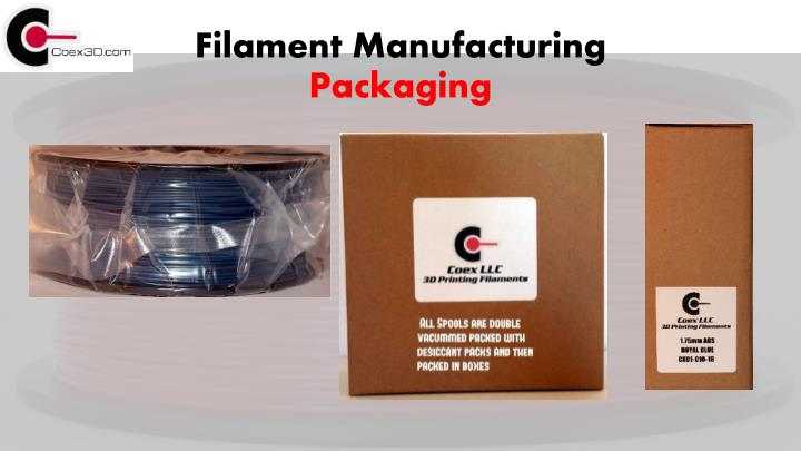 PPT - Material Science of 3D Printing Filaments PowerPoint Presentation ...