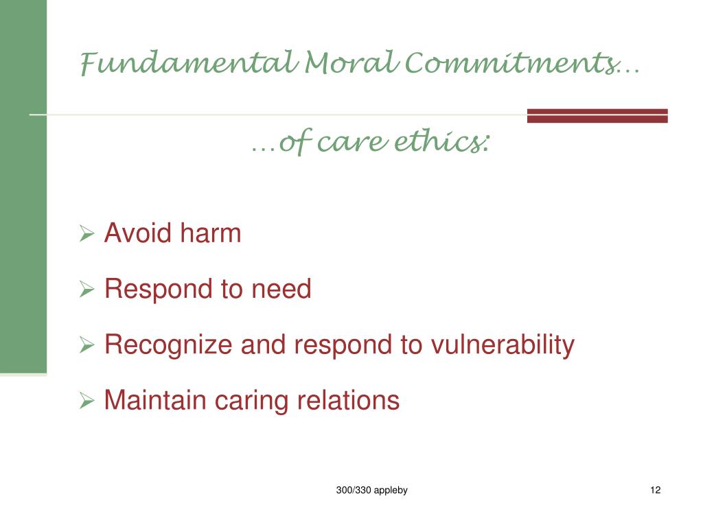 PPT - Feminist Ethics, Care Ethics and Nursing Ethics PowerPoint Presentation - ID:2263344