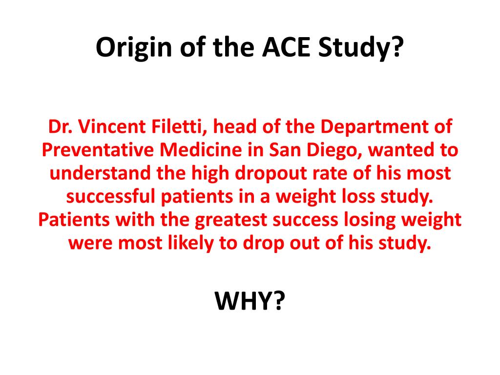 PPT - Adverse Childhood Experiences and their Relationship to Adult ...