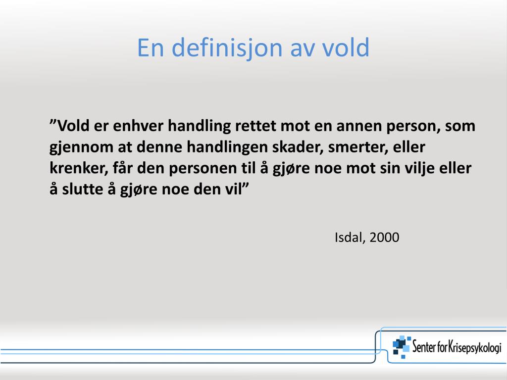 PPT - Barn som lever med vold i familien PowerPoint Presentation, free ...