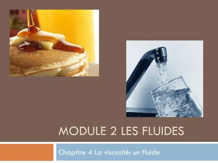PPT - MODULE 2 LES FLUIDES PowerPoint Presentation, free download - ID ...