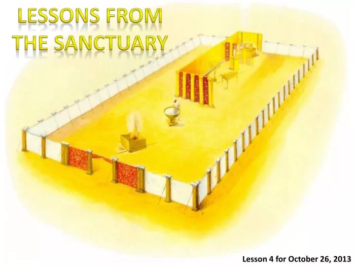 PPT - LESSONS FROM THE SANCTUARY PowerPoint Presentation, free download ...