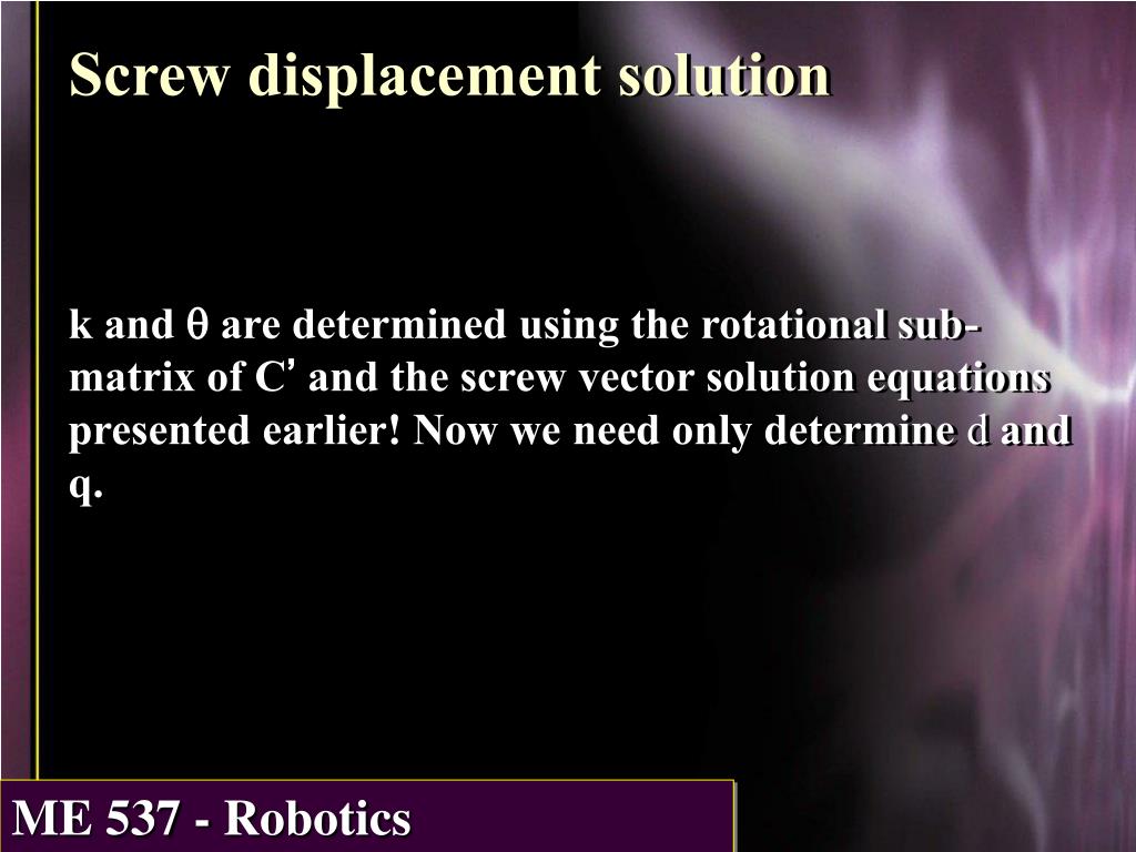 PPT - Screw Rotation and Other Rotational Forms PowerPoint Presentation ...