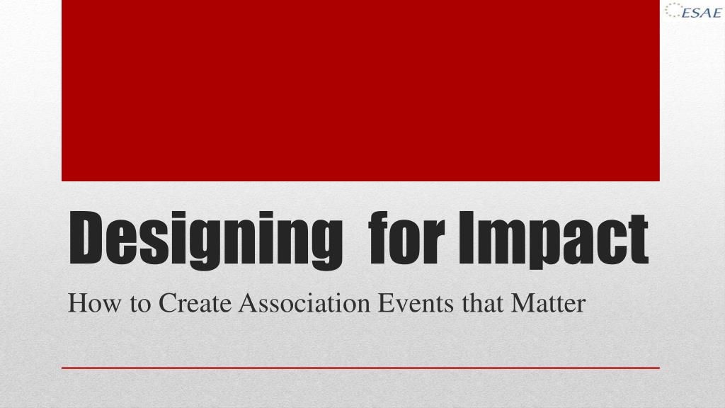 PPT - Designing for Impact PowerPoint Presentation, free download - ID ...