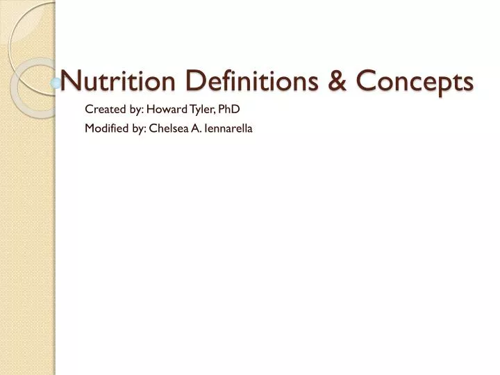 Nutritionist Meaning