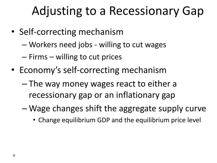 PPT - Recessionary and Inflationary Gaps and Fiscal Policy PowerPoint ...