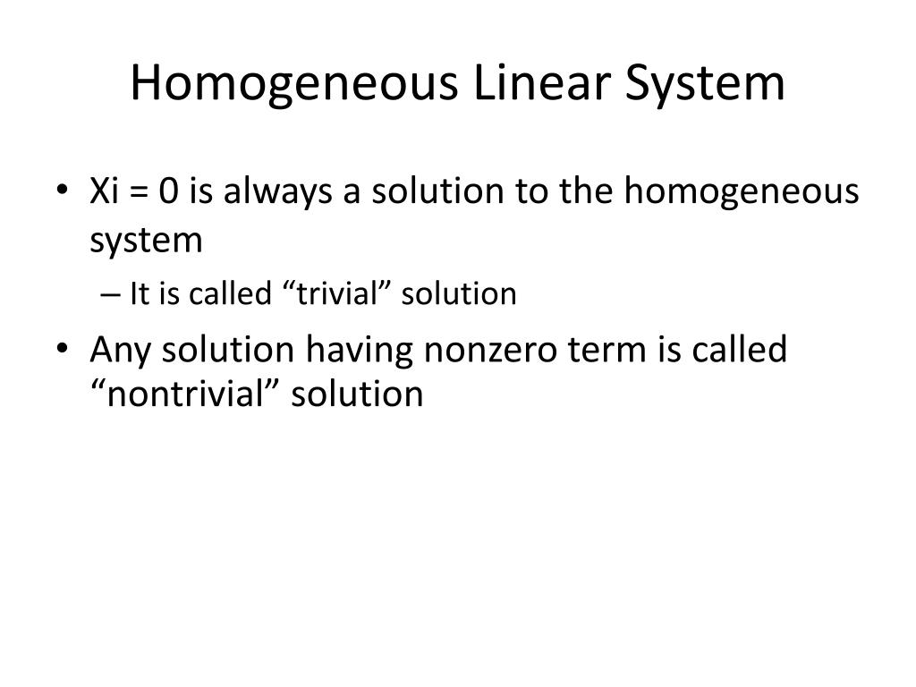Ppt System Of Linear Equations Powerpoint Presentation Free Download