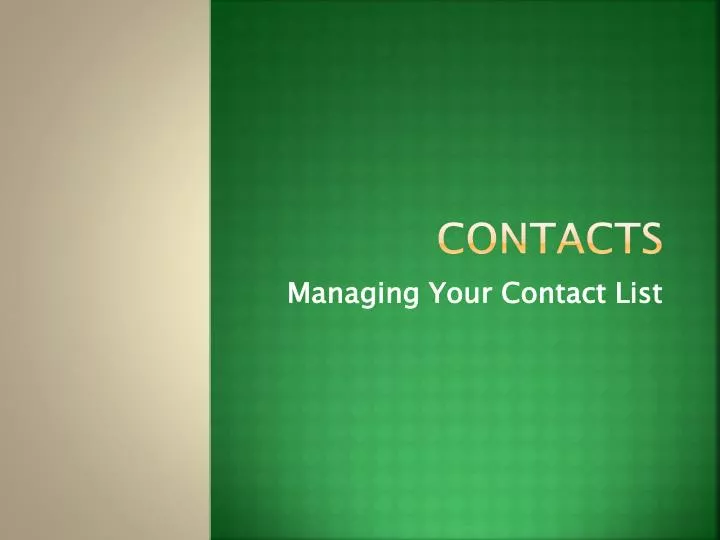 Ppt Contacts Powerpoint Presentation Free Download Id 2265640