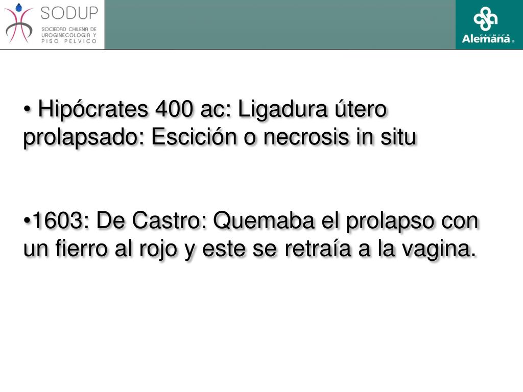 PPT - Mallas en Cirugía de Prolapso: Lecciones Aprendidas Curso de ...