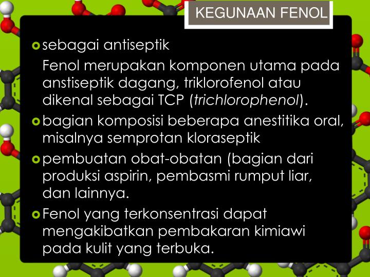 PPT - STRUKTUR FENOL PowerPoint Presentation - ID:2267667