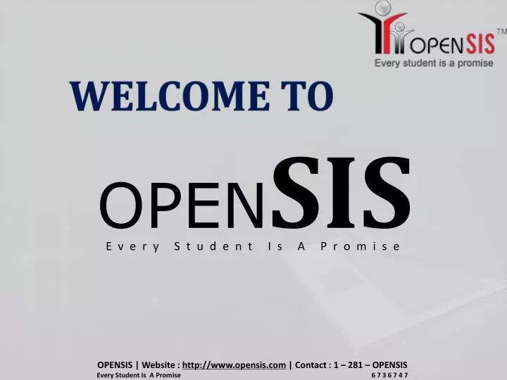 PPT - openSIS - student information system PowerPoint Presentation ...