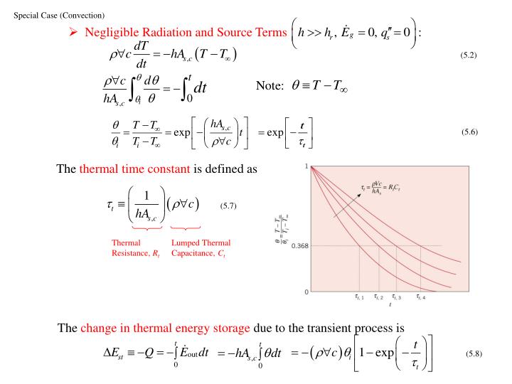 PPT - Transient Conduction: The Lumped Capacitance Method PowerPoint ...