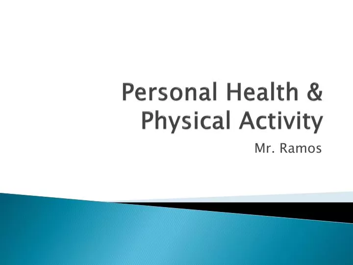 PPT - Personal Health & Physical Activity PowerPoint Presentation, free ...