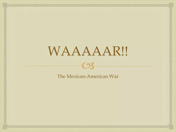 PPT - WAAAAAR!! PowerPoint Presentation, free download - ID:2268204