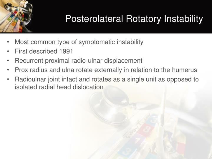 PPT - Lateral Elbow Instability PowerPoint Presentation - ID:2268664