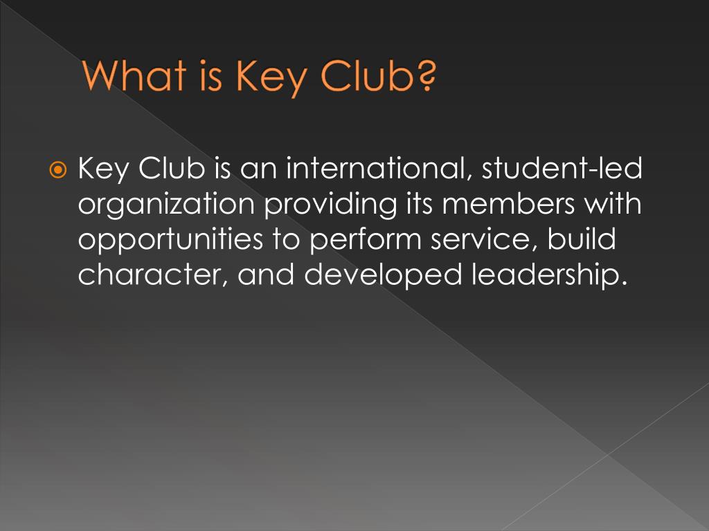 PPT - KEY CLUB MEETING November 1st, 2012 PowerPoint Presentation, free ...