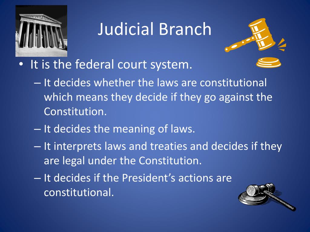 PPT - Understanding the Three Branches of the U.S. Government ...