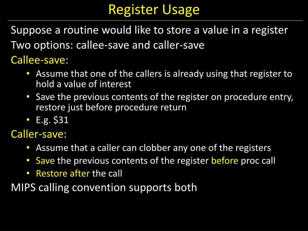 PPT - Calling Conventions PowerPoint Presentation, free download - ID ...