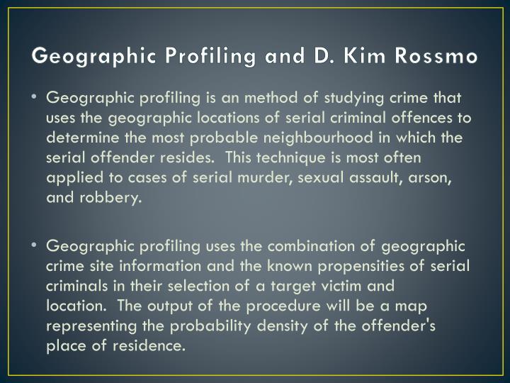 PPT - GIS and Crime PowerPoint Presentation - ID:2270020