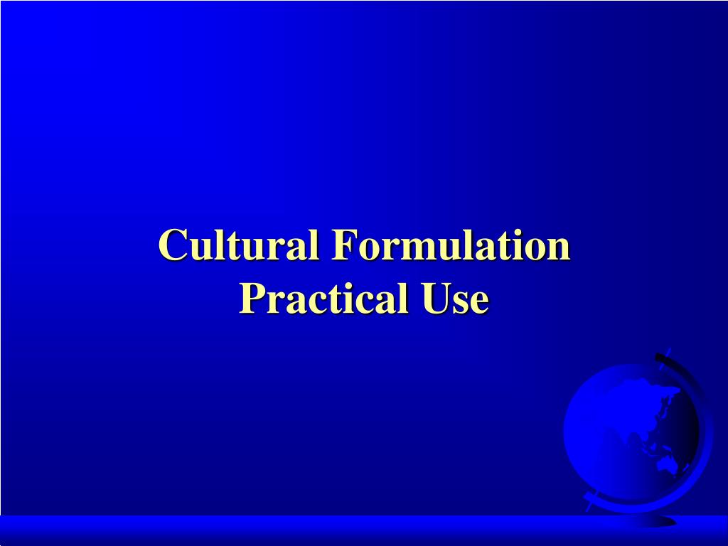 PPT - The Role of Cultural Factors in Psychiatric Diagnoses PowerPoint ...