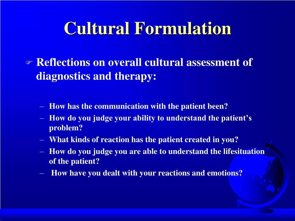 PPT - The Role of Cultural Factors in Psychiatric Diagnoses PowerPoint ...