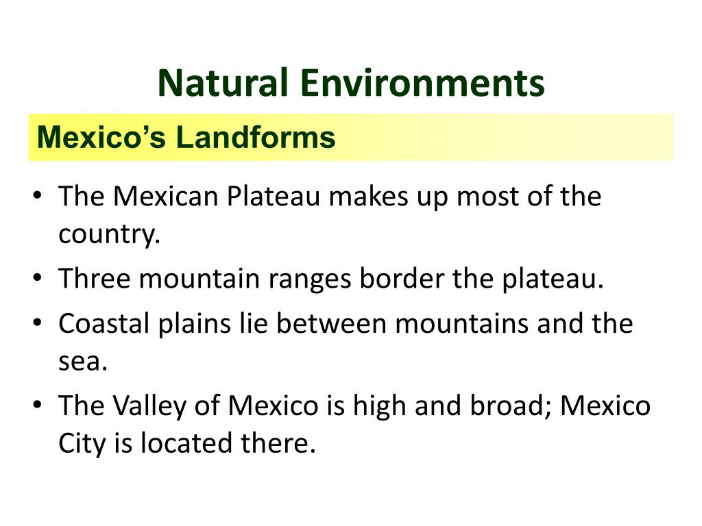 PPT - LATIN AMERICA Mexico, Central America, Caribbean, South A merica ...