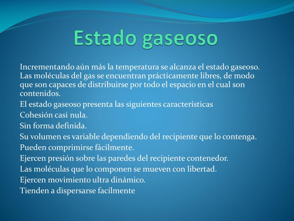 PPT - Estados de la agregación de la materia PowerPoint Presentation ...