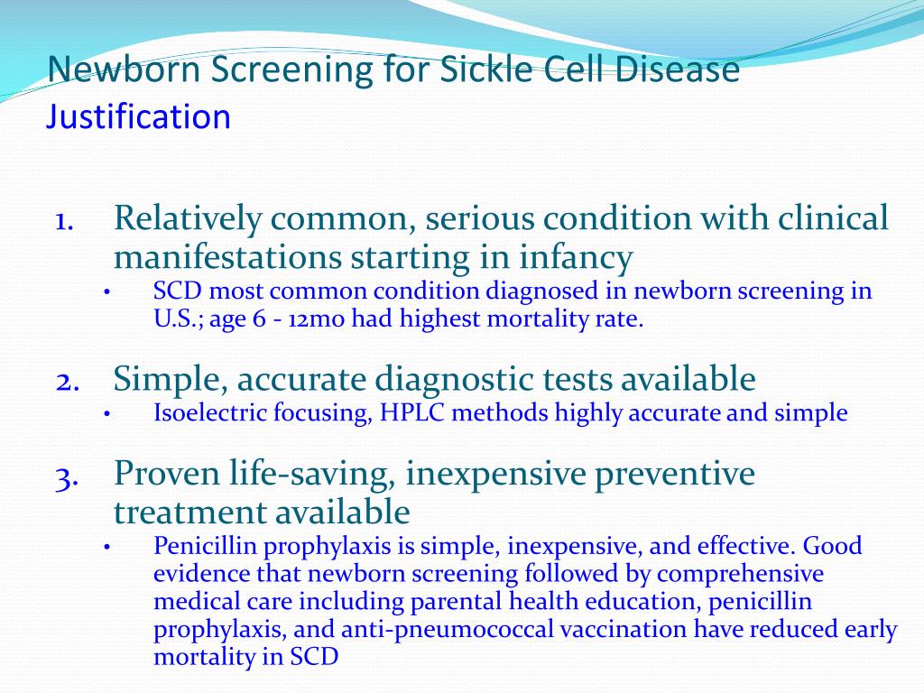 Ppt Importance Of Early Diagnosis Of Sickle Cell Anaemia Powerpoint