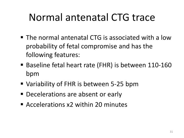PPT - FETAL MONITORING ANTE AND INTRAPARTUM PowerPoint Presentation ...