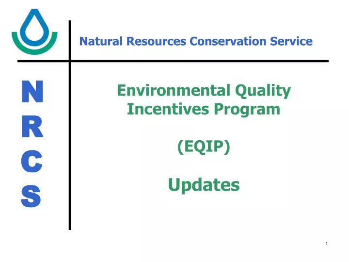 PPT - Natural Resources Conservation Service PowerPoint Presentation ...