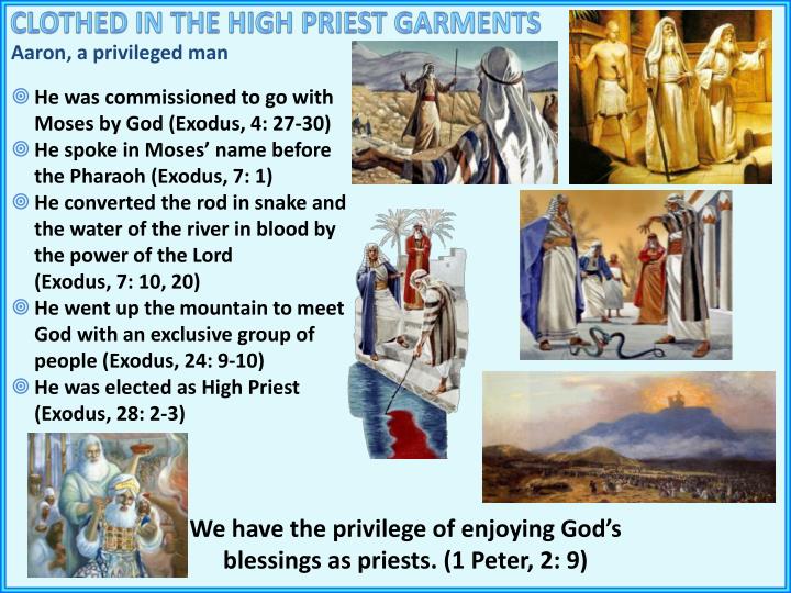 PPT - THE PRIESTLY GARMENTS OF GRACE PowerPoint Presentation - ID:2272191