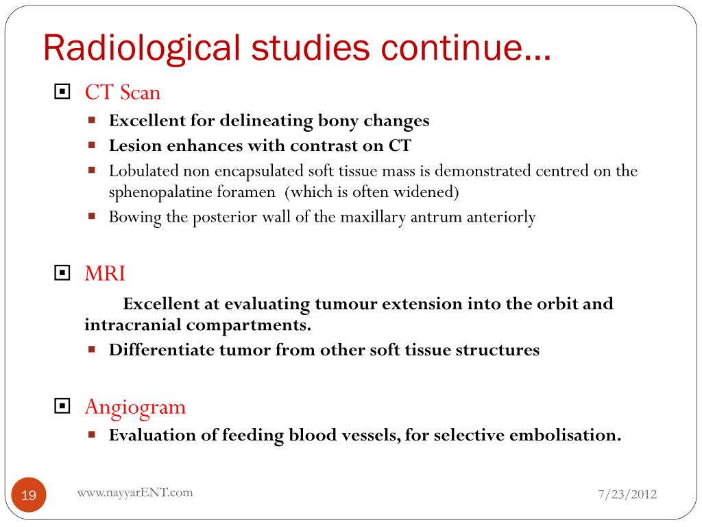 PPT - Juvenile Nasopharyngeal ANGIOFIBROMA PowerPoint Presentation ...