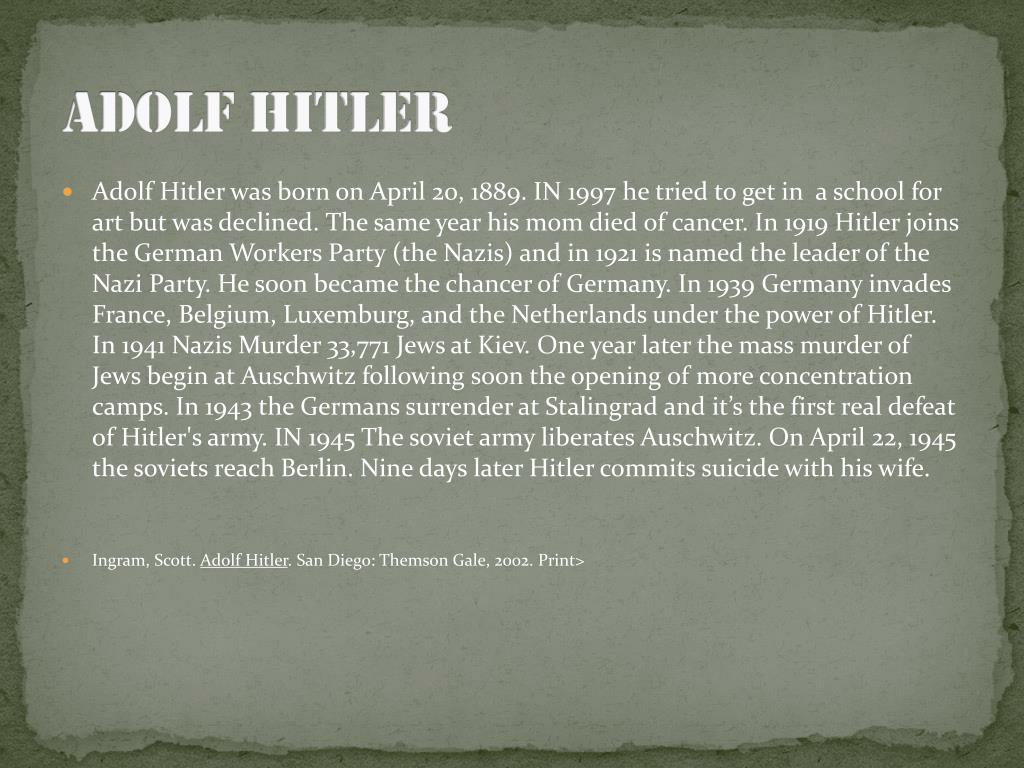 PPT - Important people of the Holocaust PowerPoint Presentation, free ...