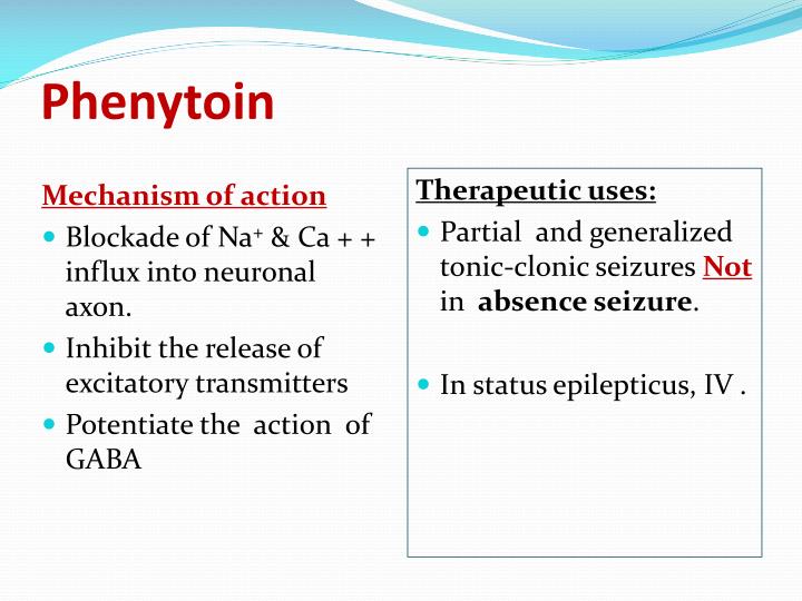 PPT - DRUGS USED FOR TREATMENT OF EPILEPSY PowerPoint Presentation - ID ...