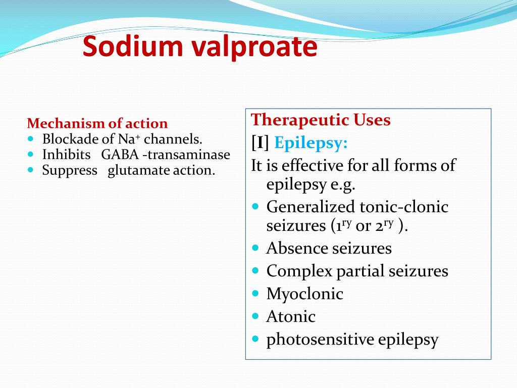 PPT - DRUGS USED FOR TREATMENT OF EPILEPSY PowerPoint Presentation ...