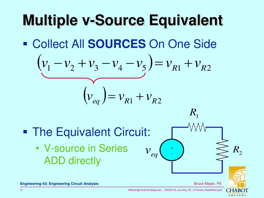 PPT - Bruce Mayer, PE Licensed Electrical & Mechanical Engineer BMayer ...