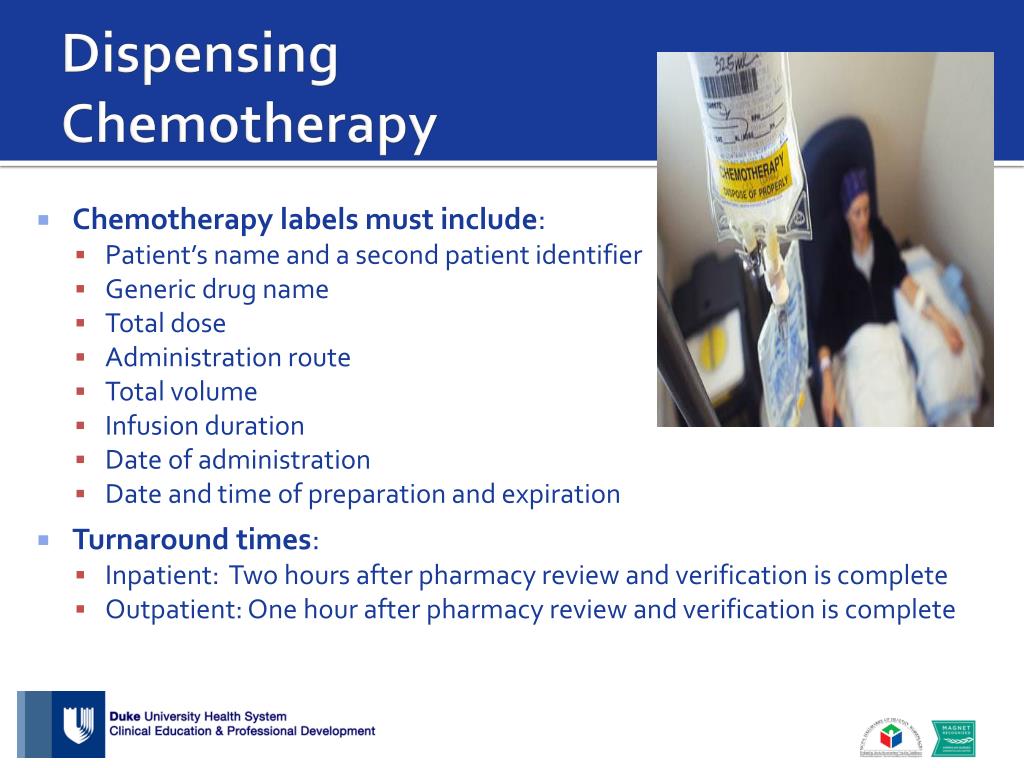 PPT - Education For Safe Prescribing And Dispensing Of Chemotherapy ...