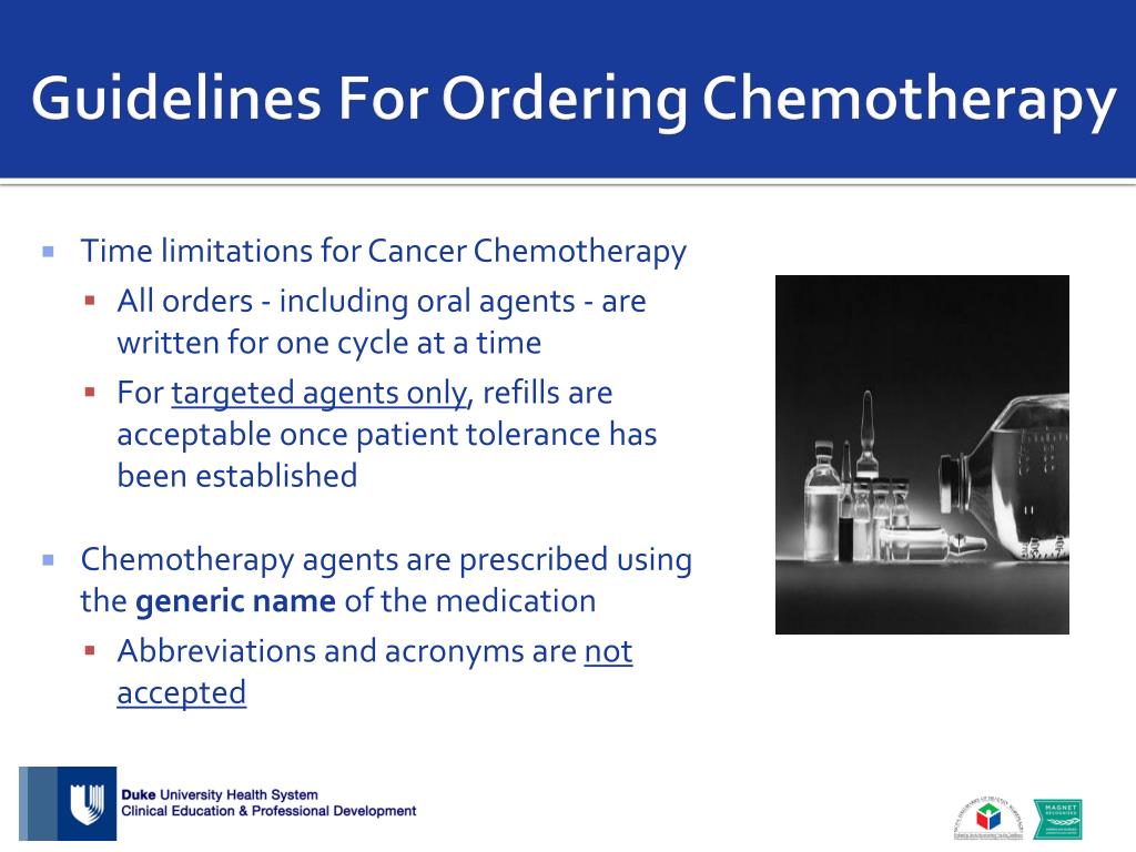 PPT - Education For Safe Prescribing And Dispensing Of Chemotherapy ...
