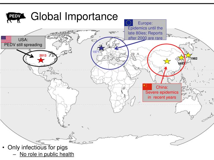 PPT - Porcine Epidemic Diarrhea Virus (PEDV) background and current ...